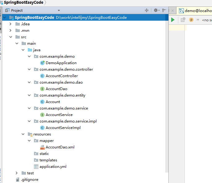 手把手教你在IDEA中如何一键生成MAPPER，ENTITY，DAO，SERVICE，CONTROLLER类及增删改查方法的代码，提高开发效率！_idea生成controller层和 ...