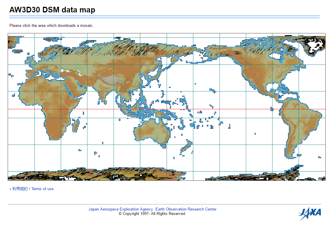 全国AW3D30 DSM（数字地表模型）数据-CSDN博客