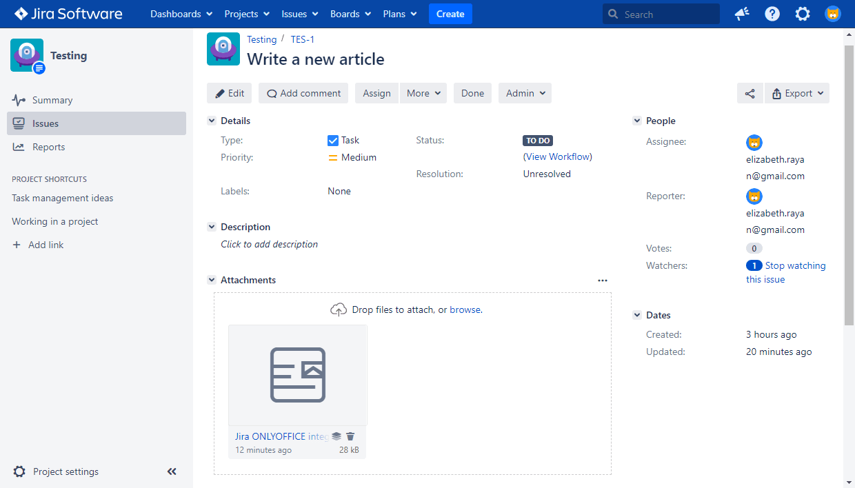 如何将 ONLYOFFICE 文档 v7.2 与 Jira Software集成？_onlyoffice local.json-CSDN博客