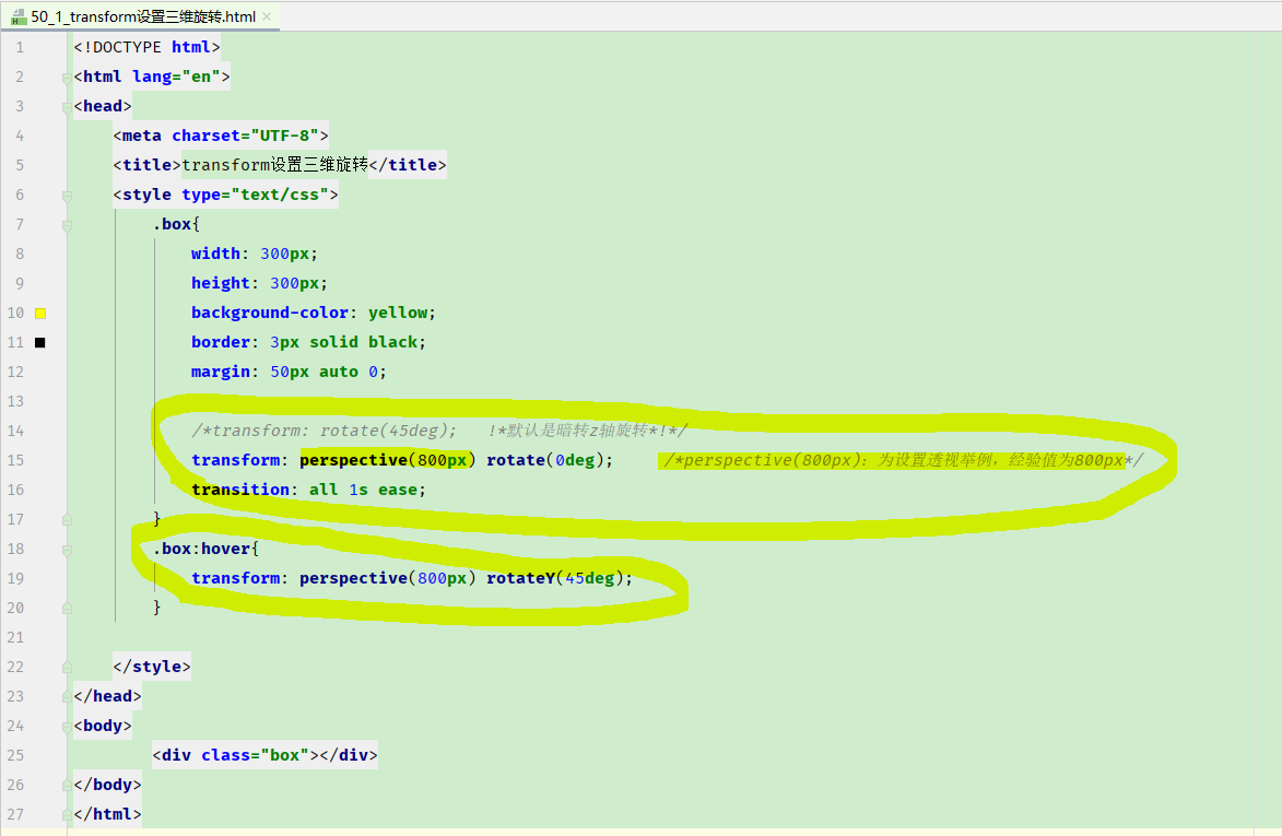 html CSS3-transform的用法_html transform-CSDN博客