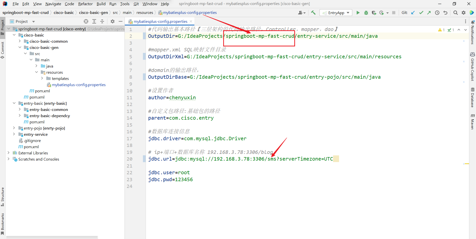 代码生成器：springboot+mybatisplus实现crud+分页查询_crud代码生成器-CSDN博客