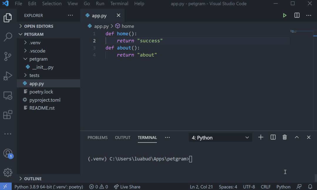 强势更新：VS Code 支持 Poetry 环境了-CSDN博客