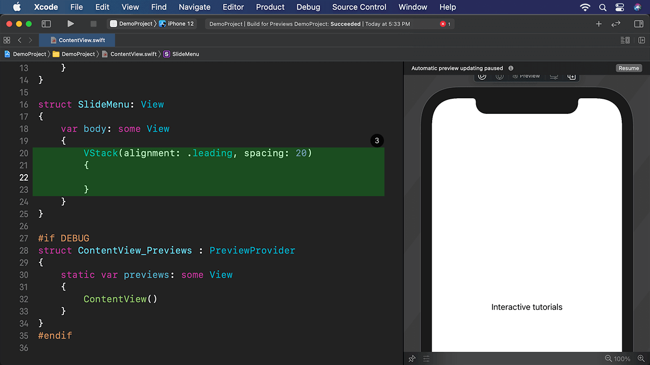 第7章第3节：快速实现一个侧滑菜单 Swiftui快速入门到实战 Swiftui 左滑导航 Csdn博客