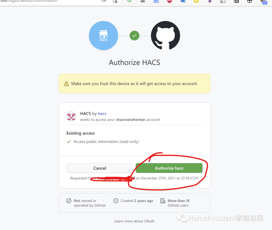 3、配置HACS_smartgreek的博客-CSDN博客