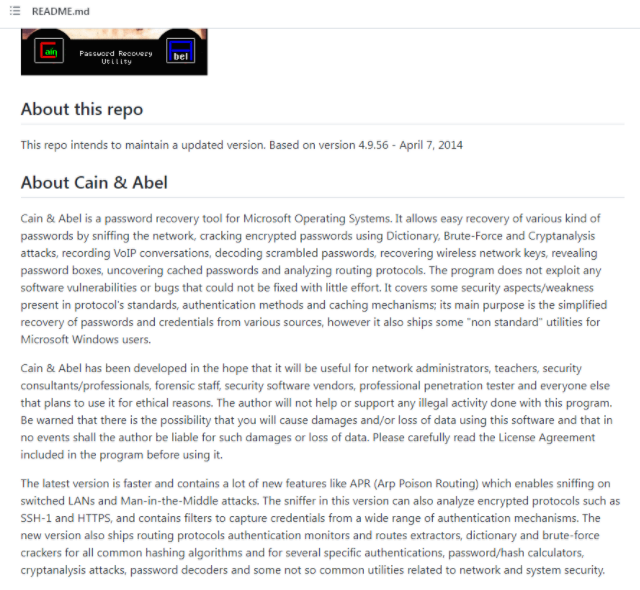 Cain&Abel工具的下载和使用_cain & abel-CSDN博客