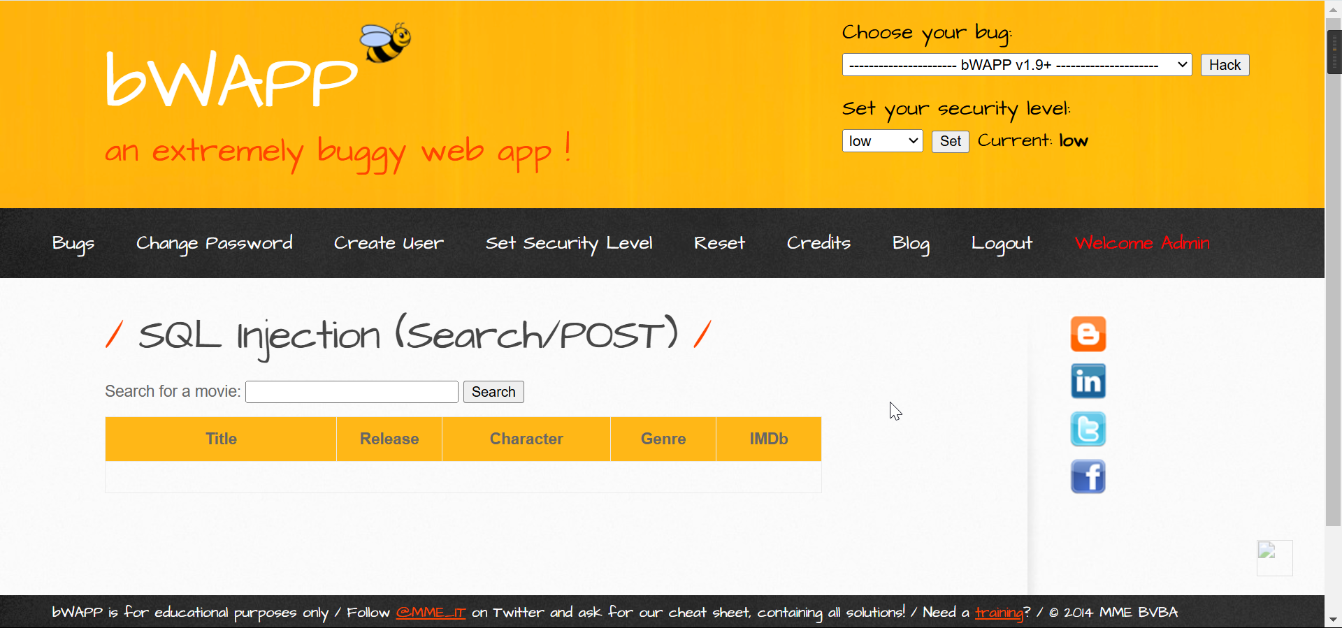 Web 靶场笔记-bWAPP-CSDN博客