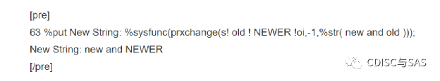 SAS正则表达式之prxchange—一行代码输出多种结果_CDISC_SAS的博客-CSDN博客