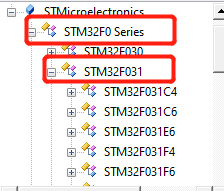 创建一个STM32F031工程模板（标准库）_stm32f0标准库-CSDN博客