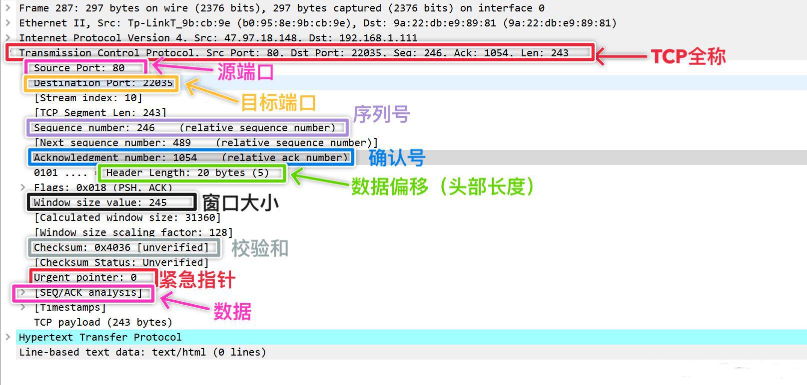 Educoder 计算机网络实验 传输层协议分析第1关tcp 包基础 Csdn博客