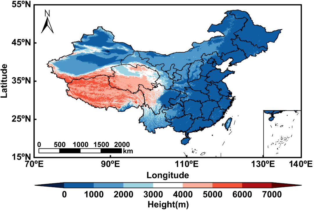 R语言acres92 region_R语言、Matlab、MeteoInfo、Python及ArcGis可视化DEM地形图-CSDN博客