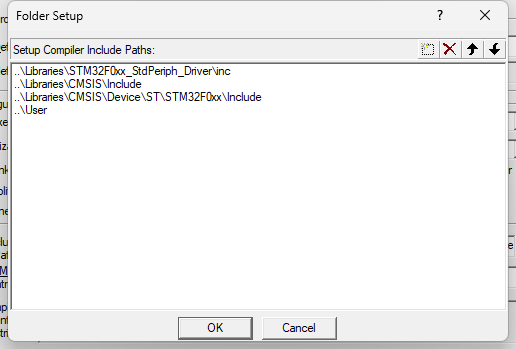 创建一个STM32F031工程模板（标准库）_stm32f0标准库-CSDN博客