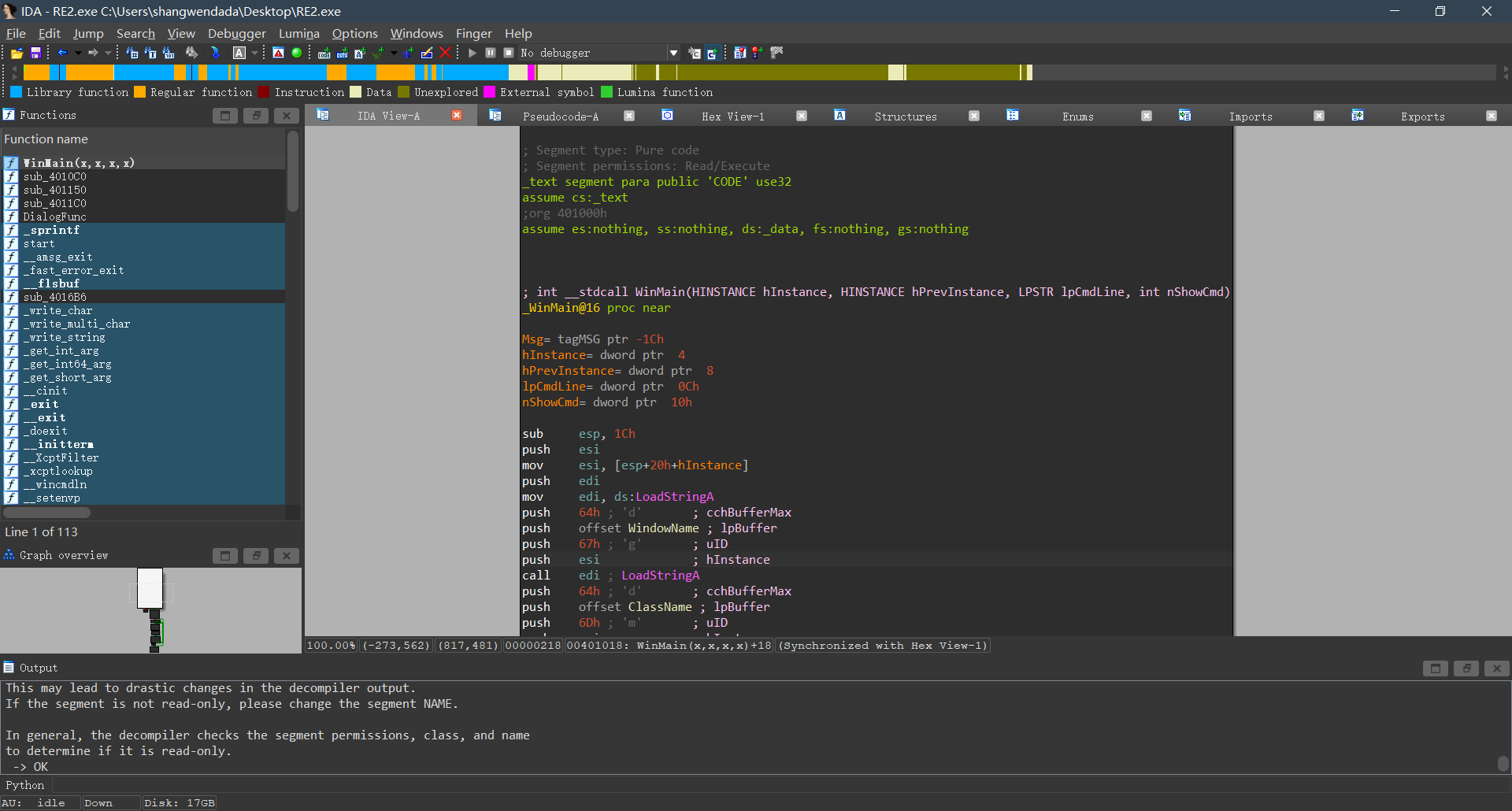 [Reverse]IDA使用保姆级指南_ida查看c代码-CSDN博客