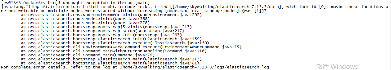 elasticsearch启动常见错误_fatal error in thread [elasticsearch[node-1][sched-CSDN博客