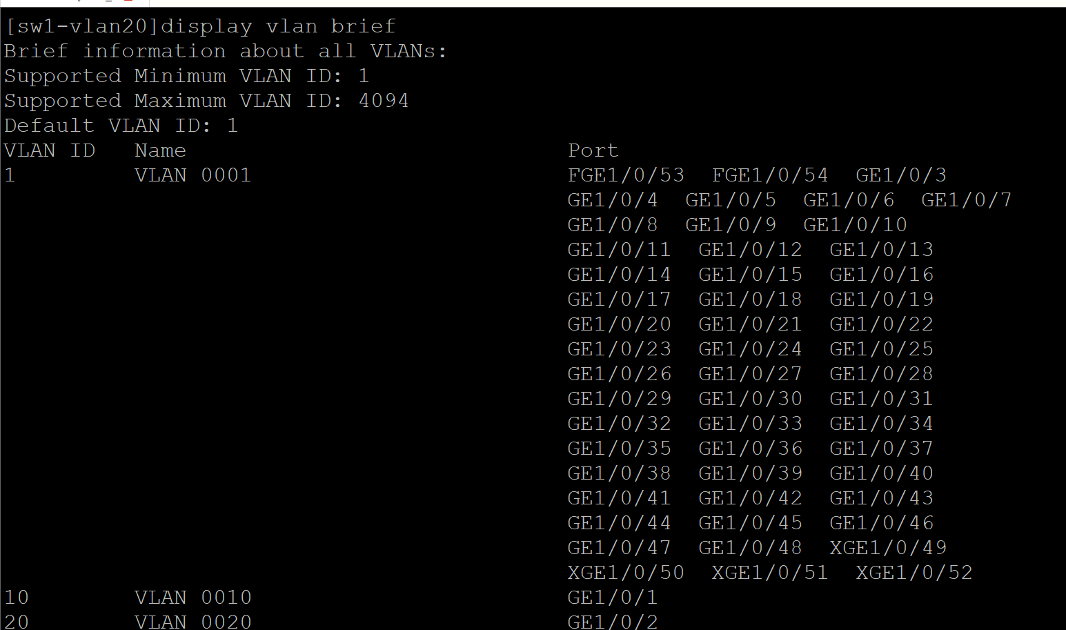VLAN 实验-CSDN博客