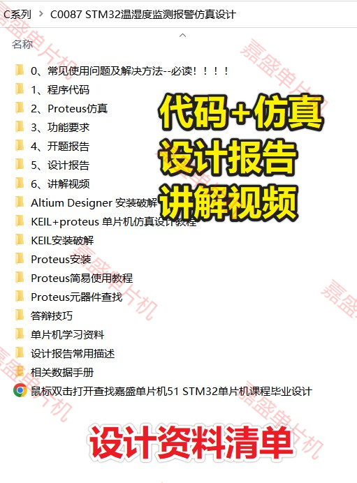 基于stm32的温湿度测量报警系统proteus仿真设计仿真程序设计报告讲解)基于stm32单片机的湿度检测系统设计仿真 Csdn博客