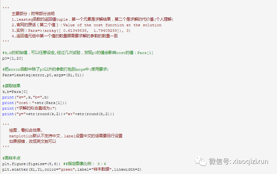 方程组的直接解法和迭代法 Python最小二乘法及python 实现 Csdn博客 