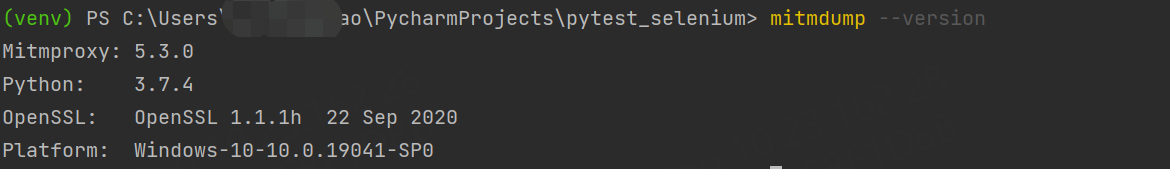 Python Mitmproxy抓包库 Csdn博客