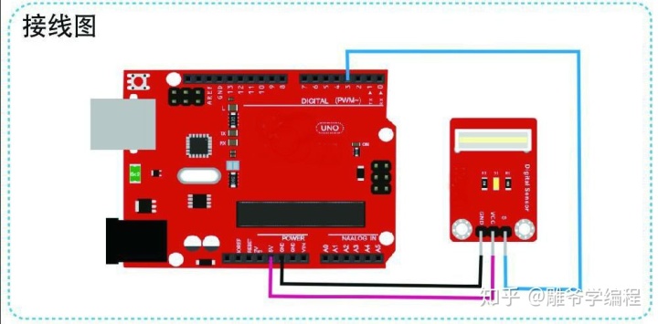 Arduino与风向传感器的接线「雕爷学编程」arduino动手做(10)——敲击传感器 Csdn博客