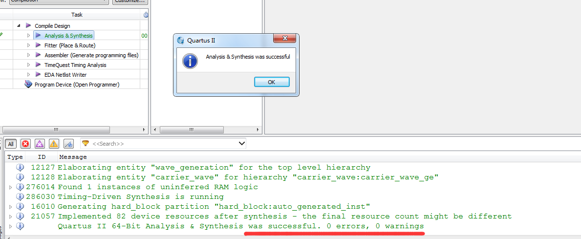 4种波形发生器设计VHDL代码Quartus仿真_正弦波信号发生器 vhdl代码-CSDN博客