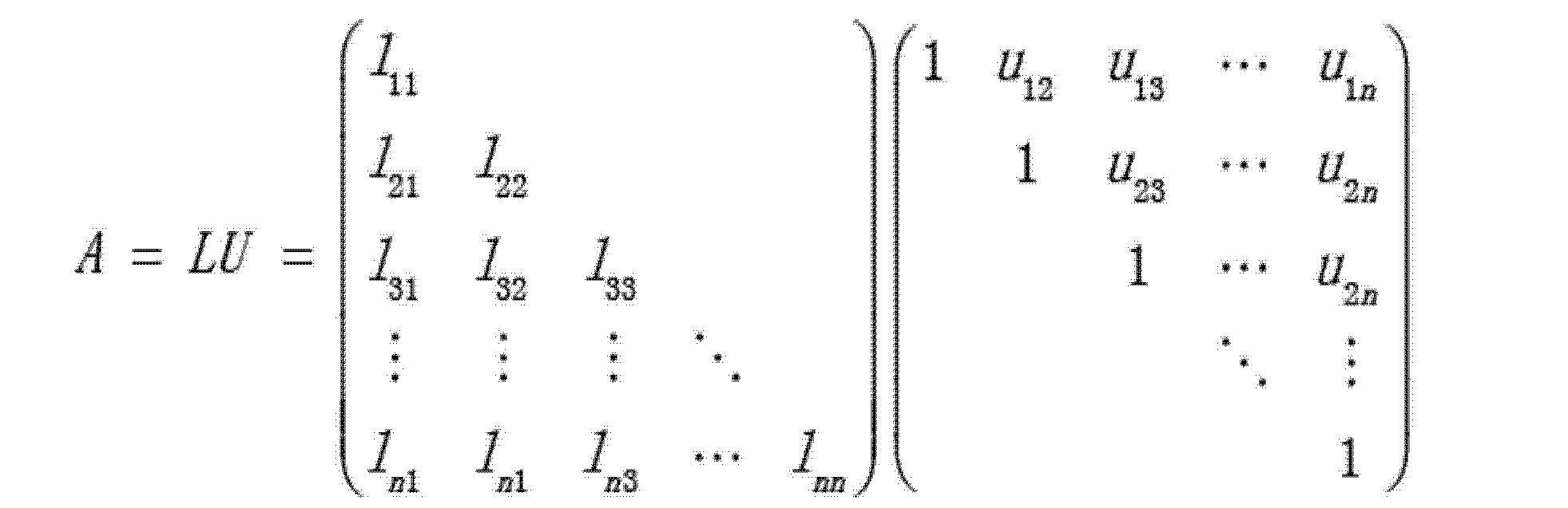 三阶矩阵的lu分解详细步骤_矩阵与数值计算（2）——矩阵三角分解LU、PALU、Cholesky三角分解、QR分解...-CSDN博客