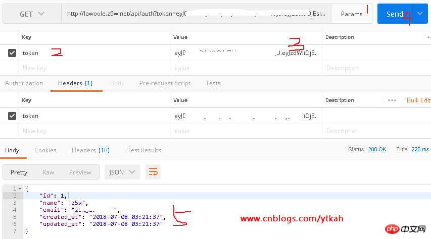 php dingo和jwt,laravel dingo/api添加jwt-auth认证-CSDN博客