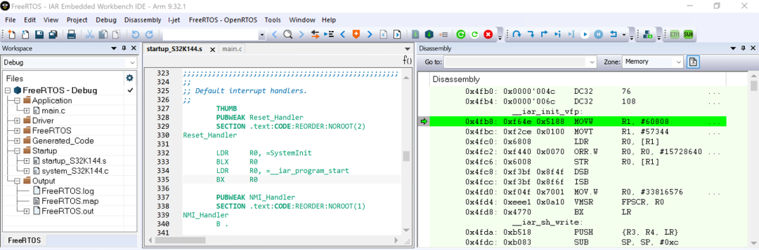 IAR Embedded Workbench中的MCU启动过程_iar 启动流程-CSDN博客