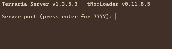 Terraria及tModloader开服教程_tmodloader启动-CSDN博客