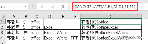 concat函数_Excel | 三个文本连接函数：CONCATENATE、CONCAT、TEXTJOIN-CSDN博客