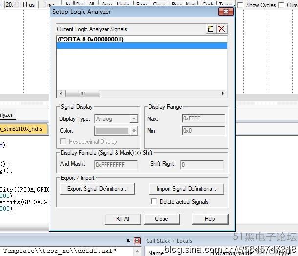 Keil的软件逻辑分析仪（ Logic Analyzer）使用教程 Csdn博客
