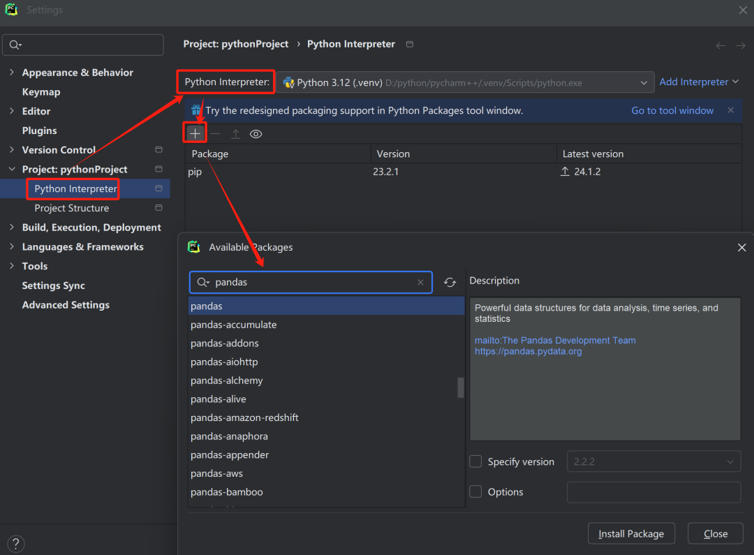 一文解决：终端pip安装后Pycharm中导入失败的问题_pip安装的库pycharm不能用吗-CSDN博客