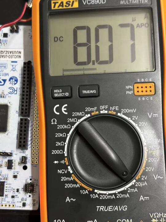 Stm32u5 【nucleo U5a5zj Q测评】超低功耗测试mcu 低功耗测试 Csdn博客 