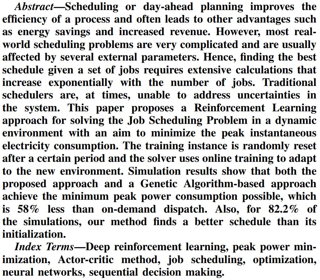 2022年强化学习求解调度问题文章大汇总_强化学习 调度问题-CSDN博客