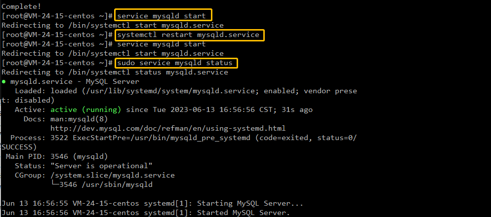 腾讯云centos7 安装mysql及使用DBeaver远程连接_dbeaver centos安装-CSDN博客