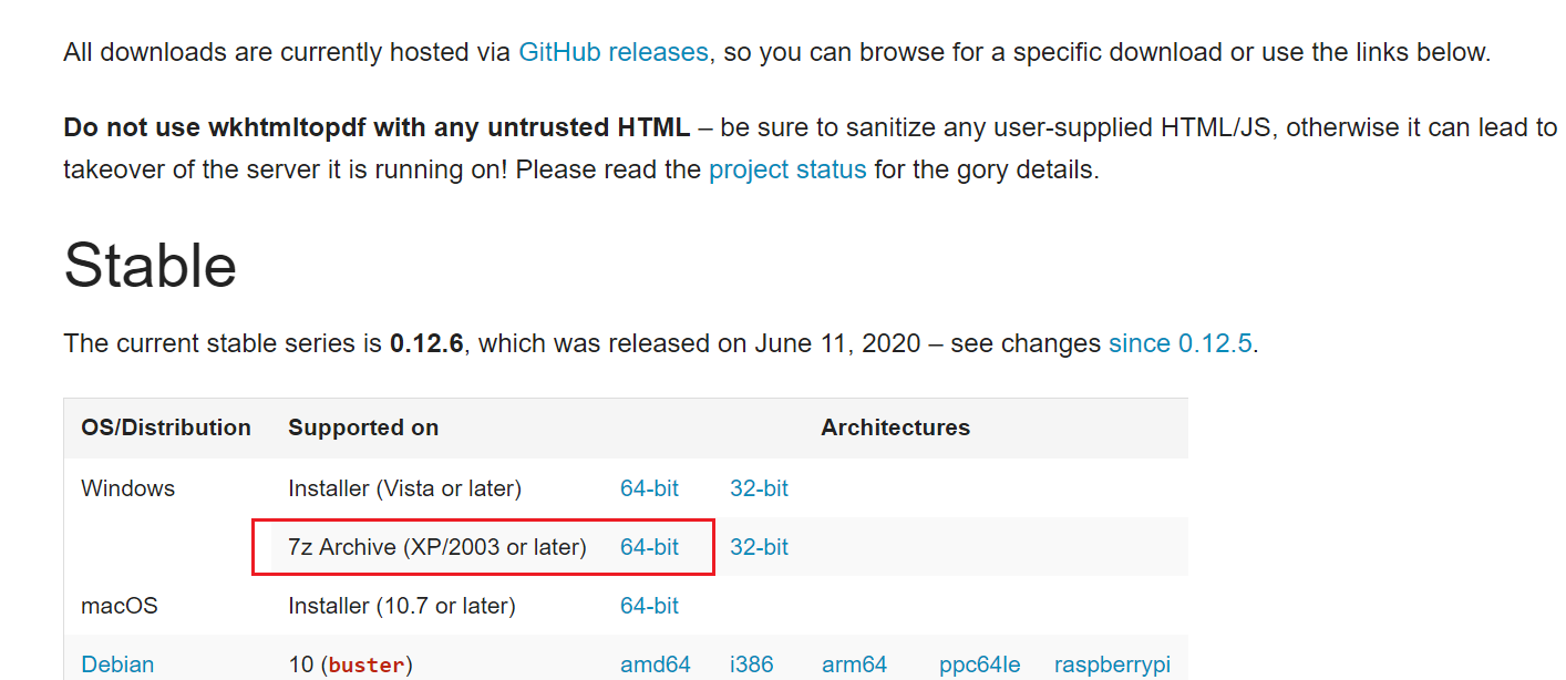 爬虫用的wkhtmltopdf Windows安装测试——html转pdf工具wkhtmltox Win11下载 Csdn博客 