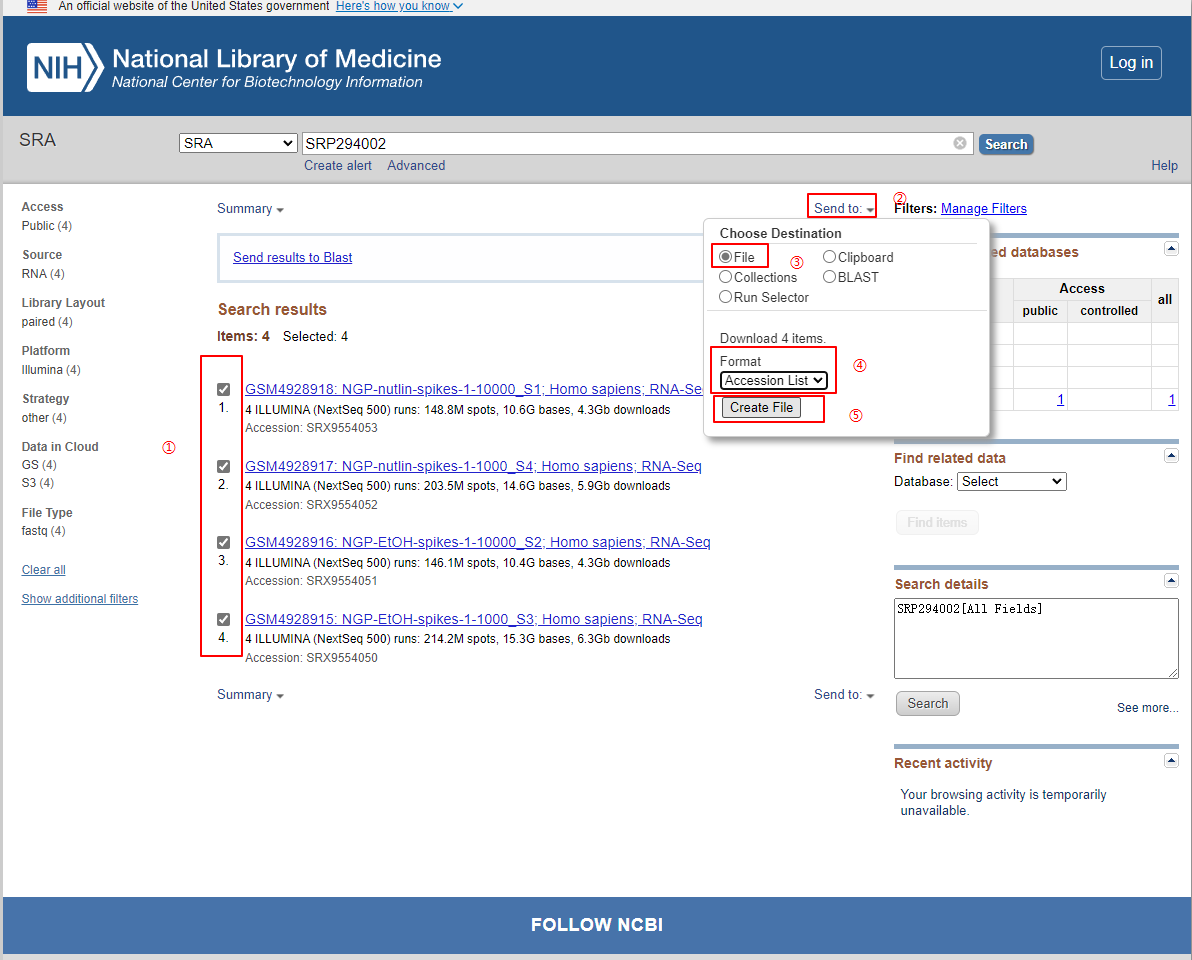 [Linux|生信]project4_01:批量下载sra文件并转化为fastq文件_sra批量下载转化fastq-CSDN博客