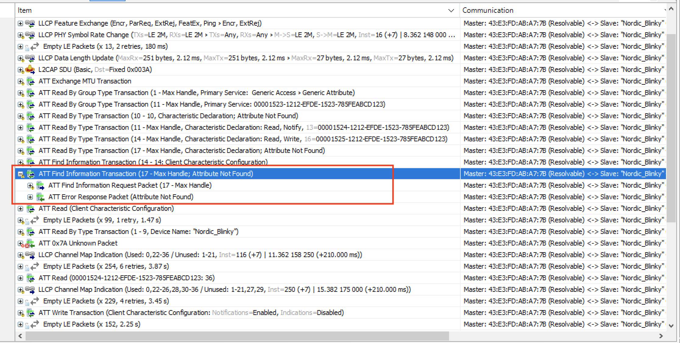 深入研究BLE数据包和事件_ellisys ble 断开事件-CSDN博客