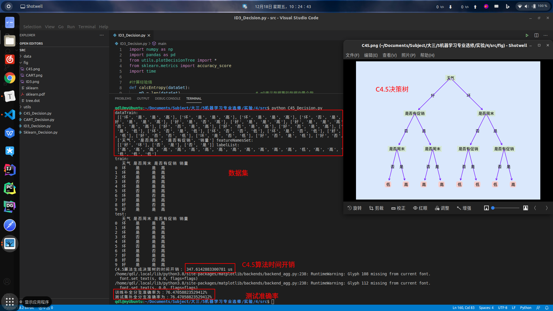 实验4 / 决策树DecisionTree_draw a decision tree in the excel file to ...