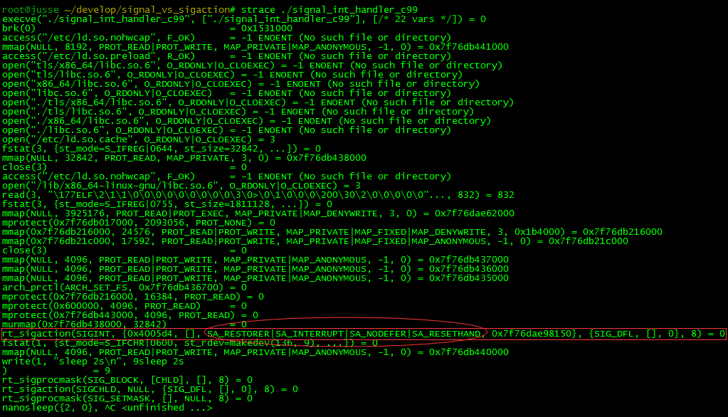 源码剖析signal和sigaction的区别[通俗易懂]_signal处理指针会恢复吗-CSDN博客