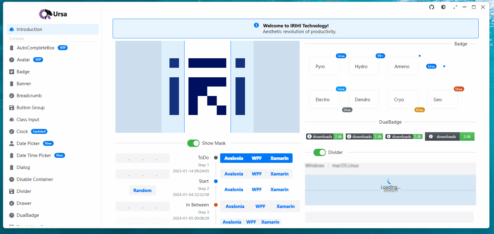Avalonia开源控件库强力推荐-Semi.Avalonia-CSDN博客
