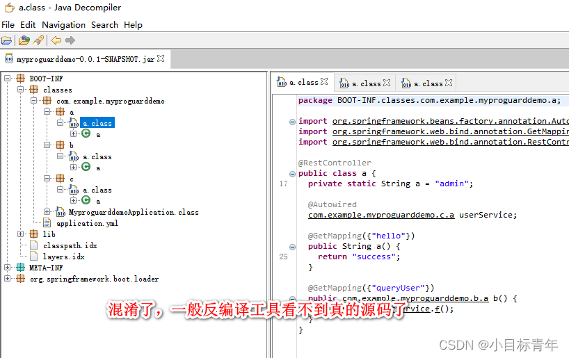 Springboot 代码混淆，防止反编译代码泄露java Springboot代码混淆 Csdn博客