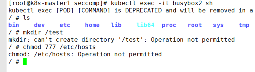 Kubernetes Seccomp限制容器进程系统调用docker Seccomp Csdn博客
