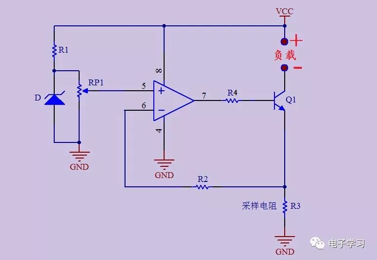 OPA（运放）与MOS管组成的恒流源电路_mos管恒流电路-CSDN博客