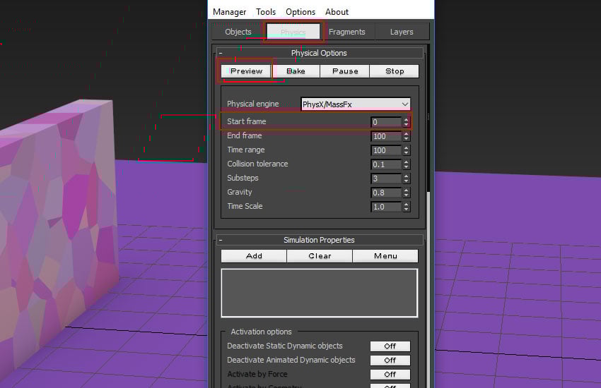 3ds Max动力学插件RayFire图文教程：如何使用RayFire 实现酷炫逼真的爆炸碎裂效果第 1 部分-CSDN博客