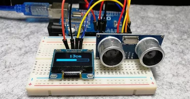 Arduino使用oled代码 Arduino提高篇08—oled测距显示 Csdn博客