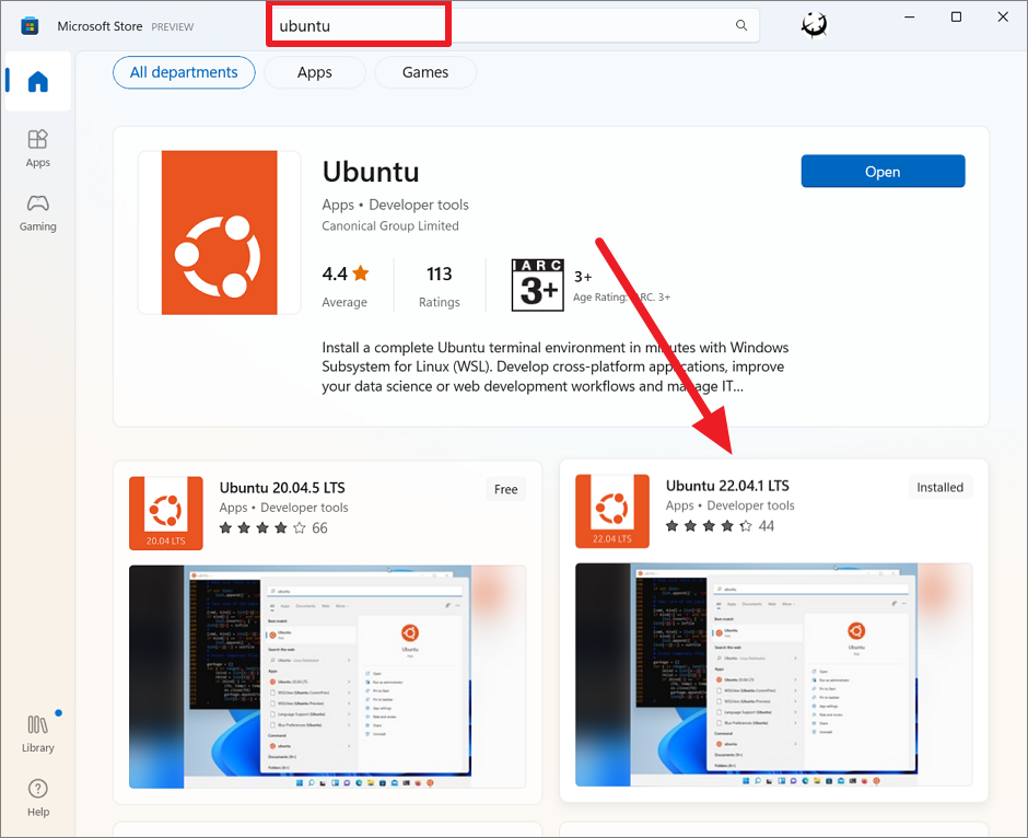 Install Ubuntu using WSL on Win11-CSDN博客