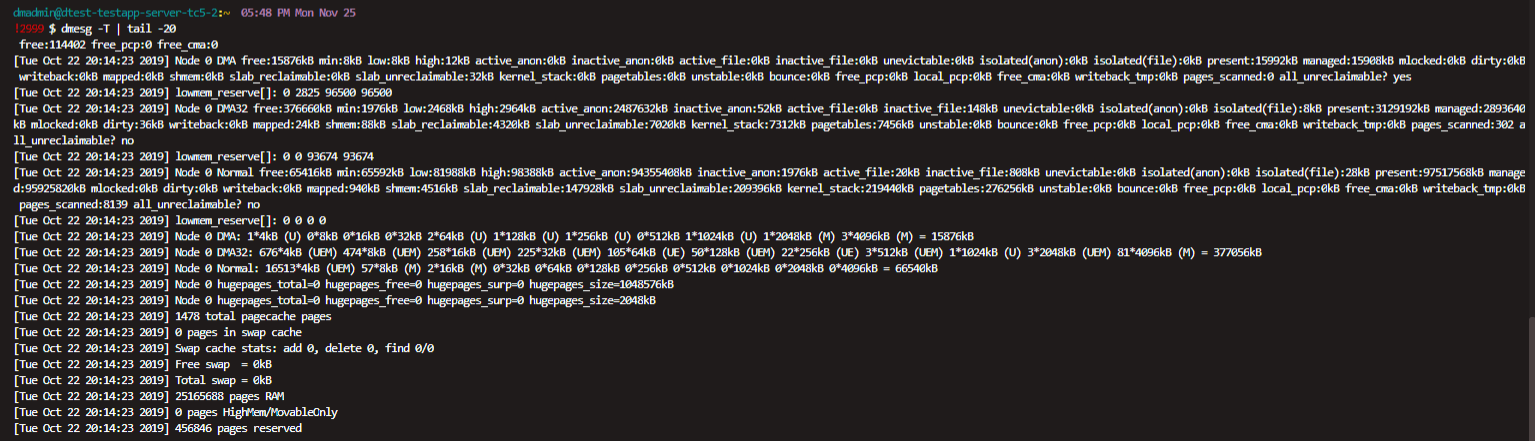 linux查看内核启动信息log,【linux】dmesg命令显示开机信息和设备加载情况-CSDN博客