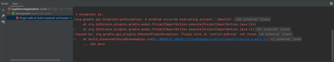 在 Android Studio 中为 C++ 设置 OpenCV(4.6.0)-CSDN博客