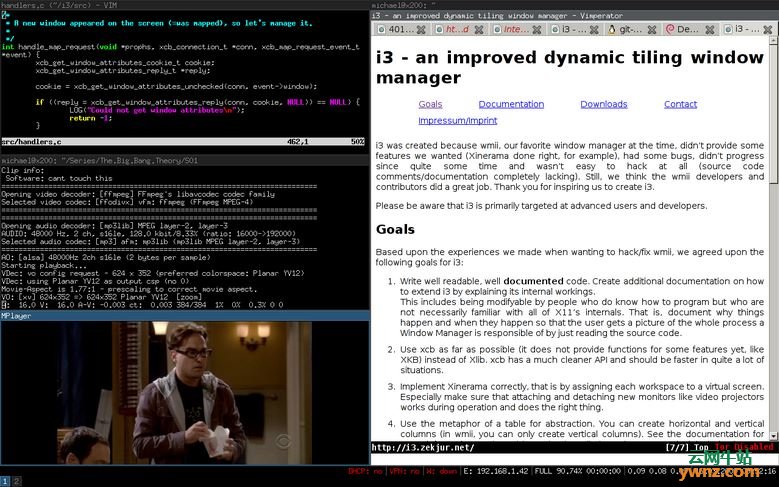 linux 平铺式桌面,Linux平铺窗口管理器:i3,sway,Qtile,dwm,awesome,附安装方法-CSDN博客