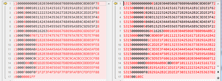 HexCompare比较任意Bin/Hex/Srec/s19/elf文件-CSDN博客