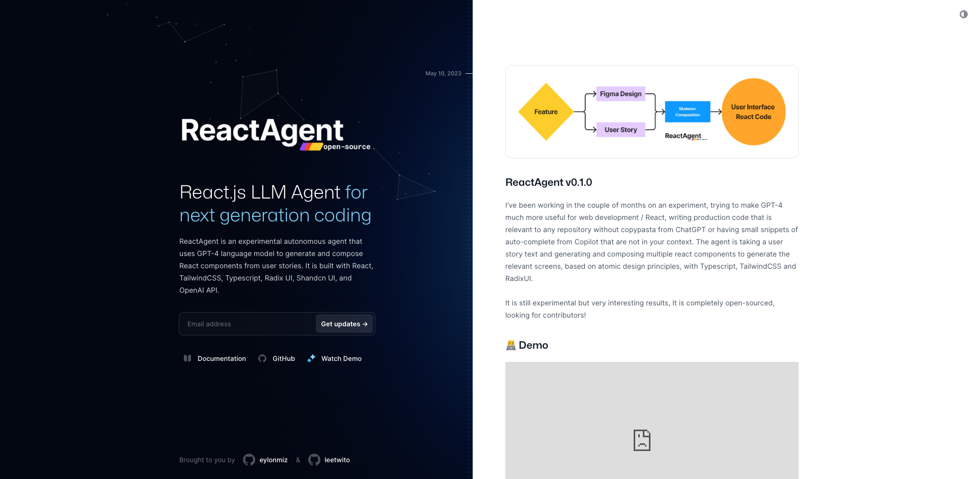 ReactAgent: 开源React.js自主LLM代理_react agent-CSDN博客